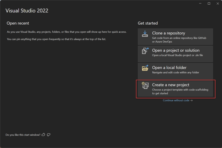 Create a .NET Core App using Visual Studio – Beginner's Guide